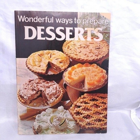 Kitchen | Bundle Only Vintage Wonderful Ways To Prepare Desserts ...